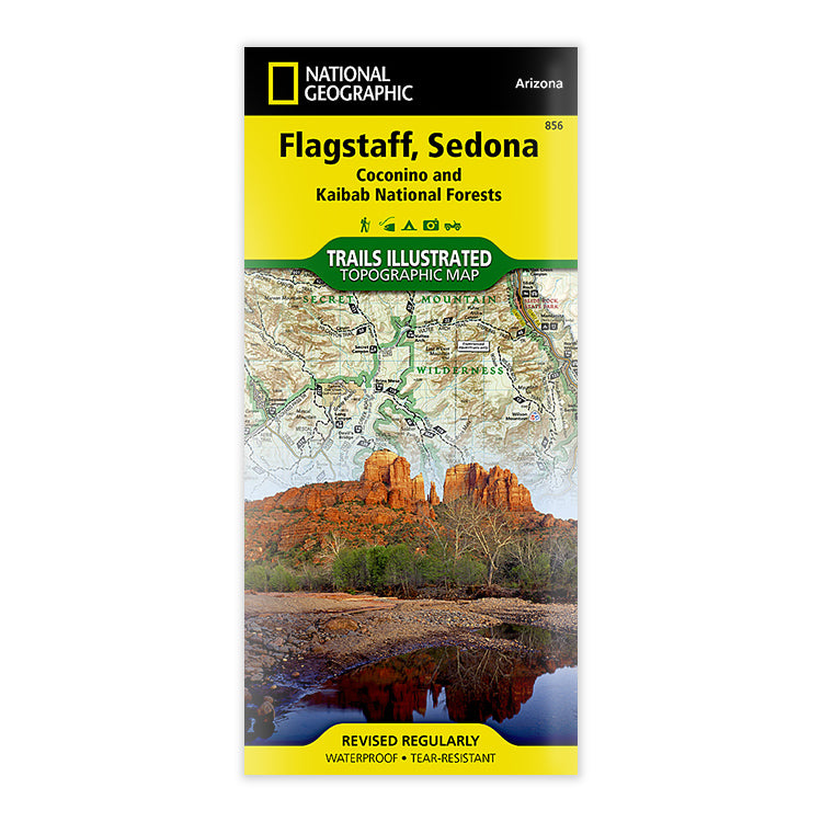 National Geographic Flagstaff - Sedona Map | WNP - Shop Now