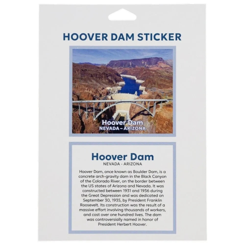 Lake Mead NRA Hoover Dam Park Sticker | WNP - Shop Now!