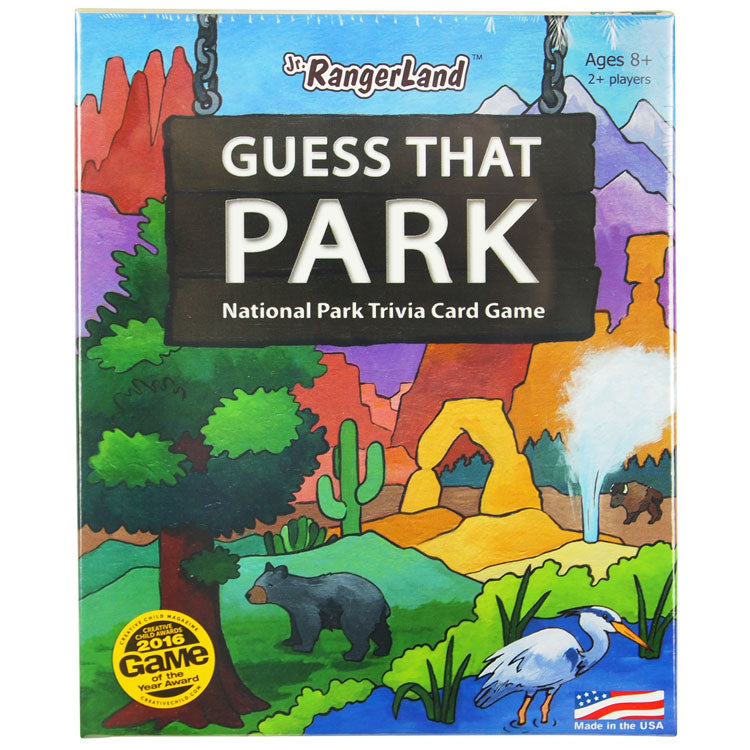 Guess That Park Card Game - WNP | National Park Store