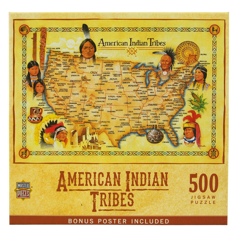 American Indian Tribes Puzzle – Learn Through Play