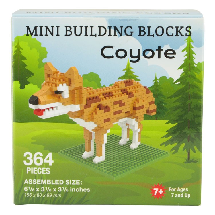Coyote Mini Block Set - WNP | National Park Store