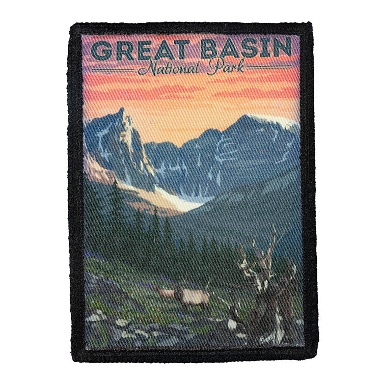 Great Basin NP Elk Landscape Patch | WNPA - Shop Today - Western ...