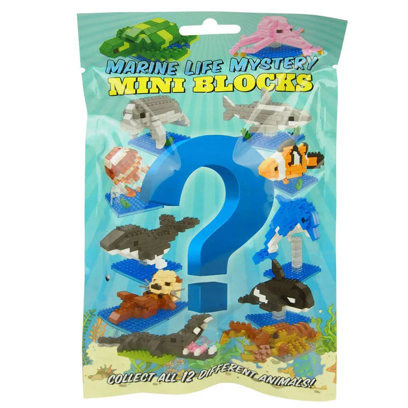 Marine Life Mystery Mini Block Set - WNP | Shop Our Parks