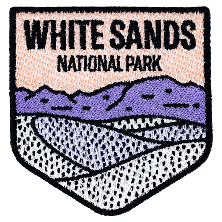 White Sands National Park Fell Logo Patch | WNPA - Western National ...