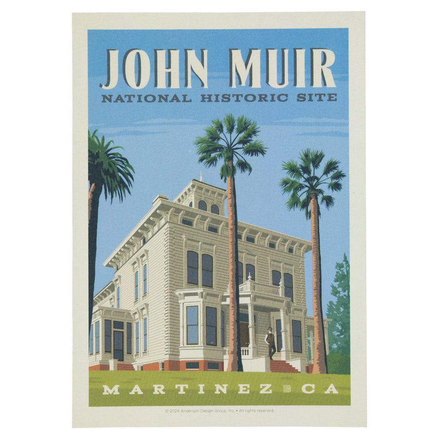 John Muir National Historic Site Postcard: Eco-Friendly Design