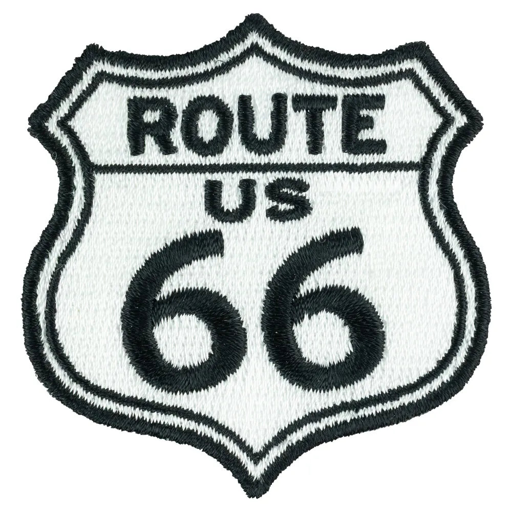 Route 66 Road Sign Patch: Iconic Travel Souvenir