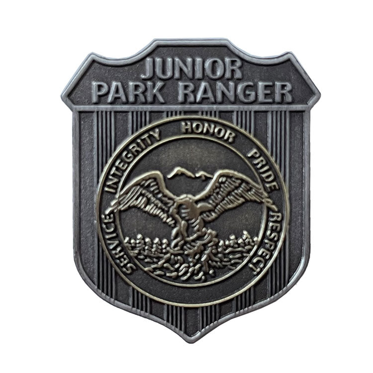 Junior Ranger Metal Badge Pin - WNP | Shop National Parks!